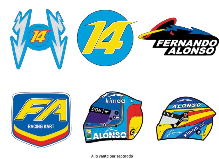 Fernando Alonso Sticker - Museo y Circuito Fernando Alonso